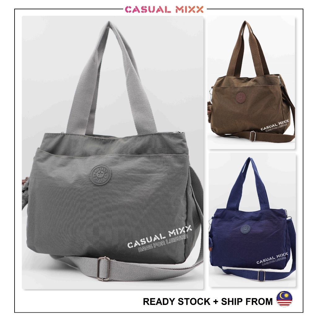 KIPLING 2 way use shoulder bag slingbag handcarry totebag handbag woman ...