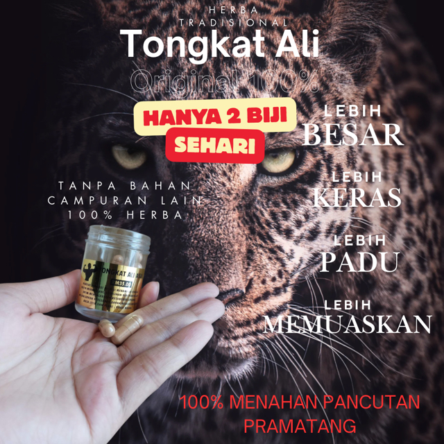 Tongkat Ali original ubat kuat lelaki | Shopee Malaysia