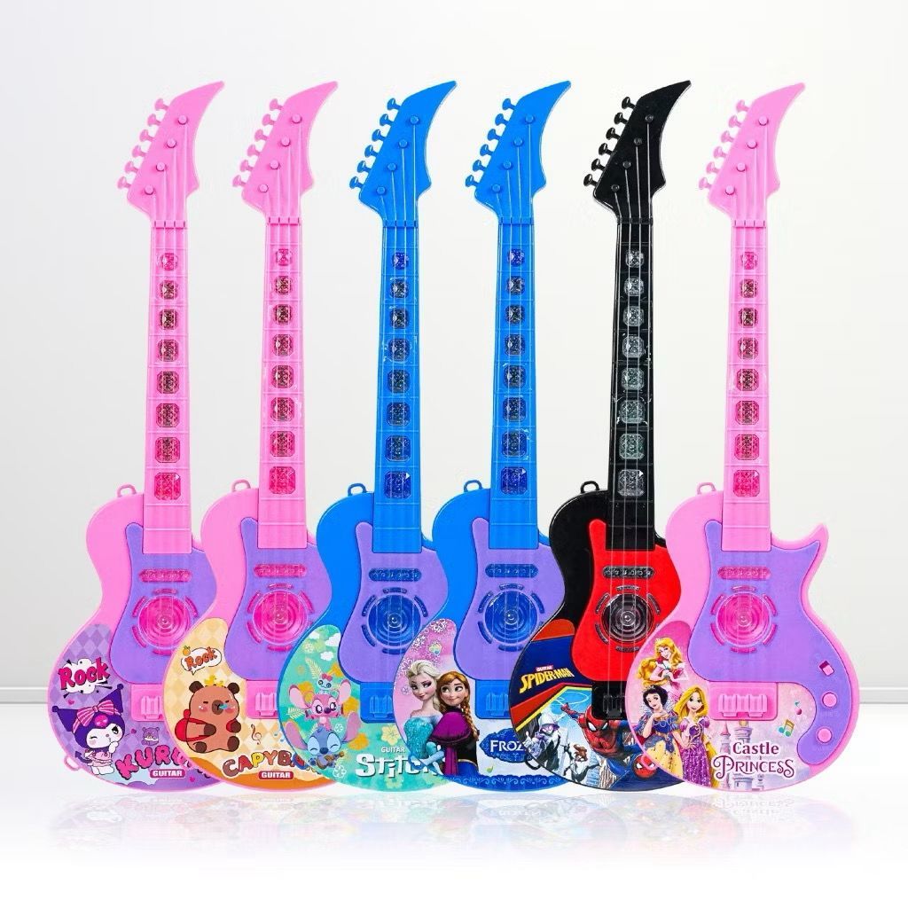 MUSIC GUITAR ROCK GUITAR PLAY TOY UNTUK KIDS Mainan Muzik Edukasi ...