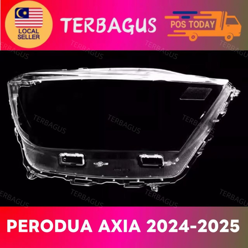 PERODUA AXIA (2023-2025) HEADLAMP COVER / HEADLIGHT COVER / HEADLAMP ...