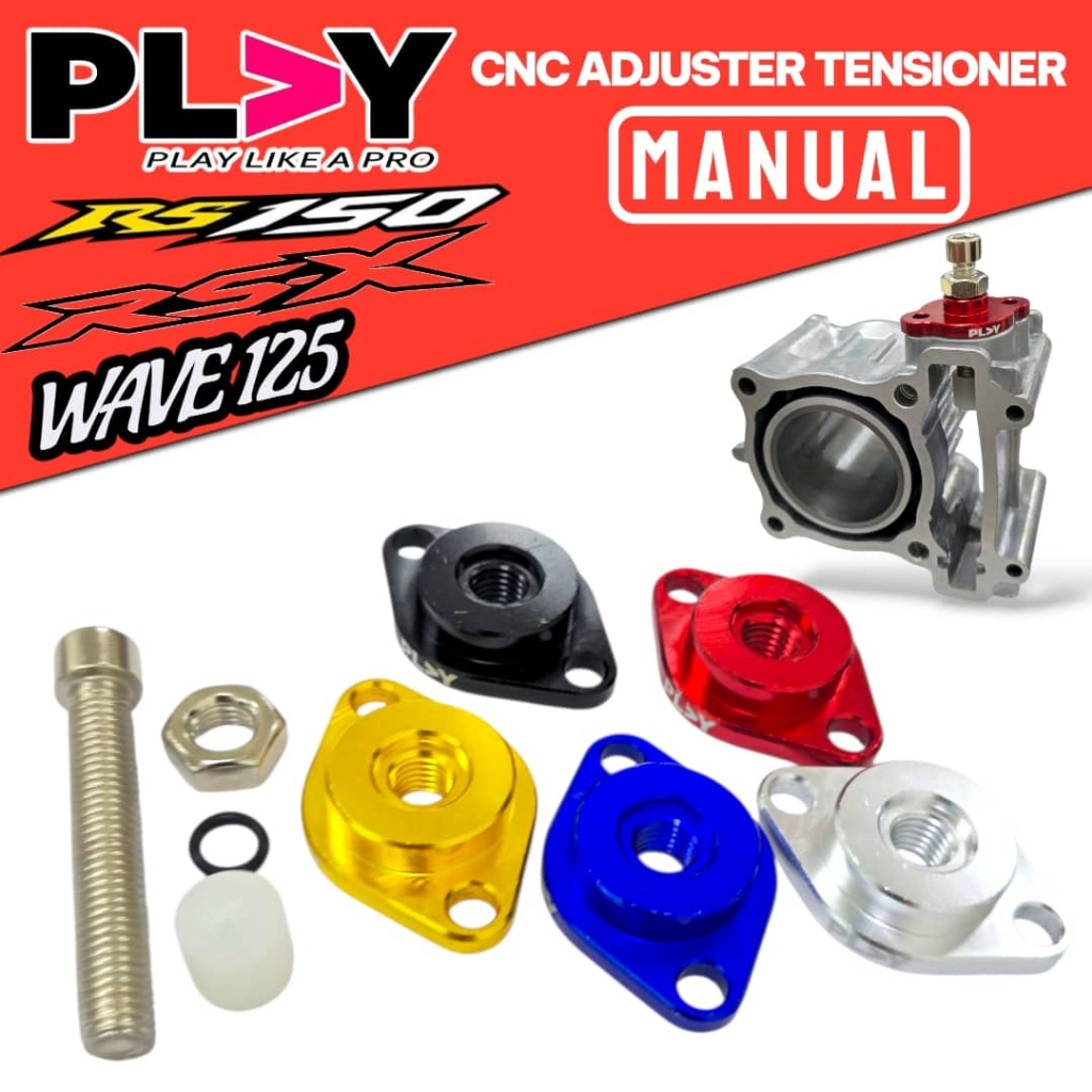 PLAY HONDA RS150 RSX150 WAVE125 CHAIN TENSIONER RACING MANUAL ...
