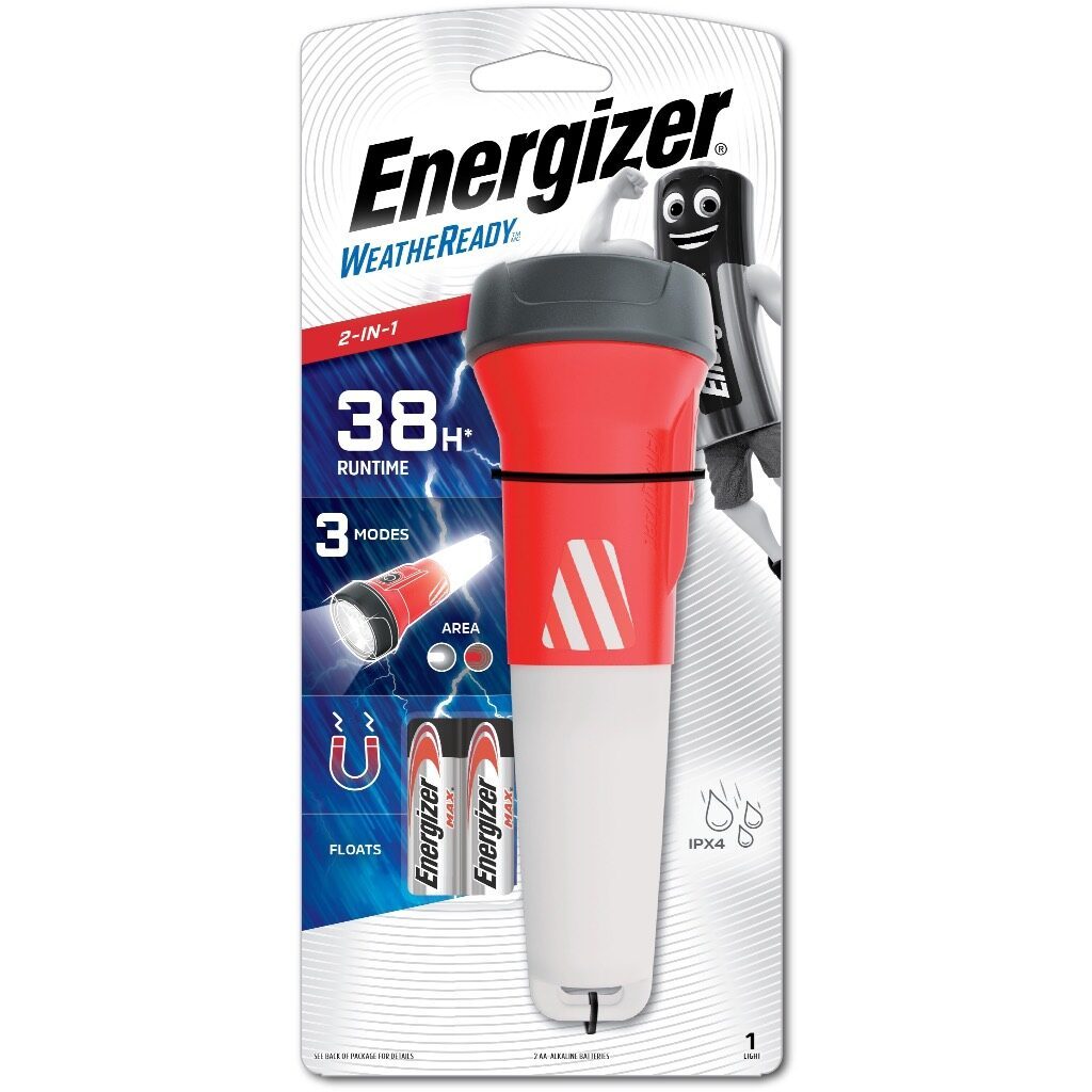 EZIS - Energizer ESAH211 - 2 IN 1 WeatheReady Portable Emergency LED ...
