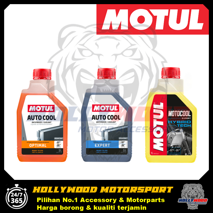 MOTUL COOLANT AUTO COOL OPTIMAL EXPERT MOTOCOOL HYBRID TECH PRE-MIX ...