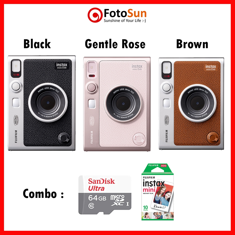 (Ready Stock) Fujifilm Instax Mini EVO Hybird instax camera + printer ...