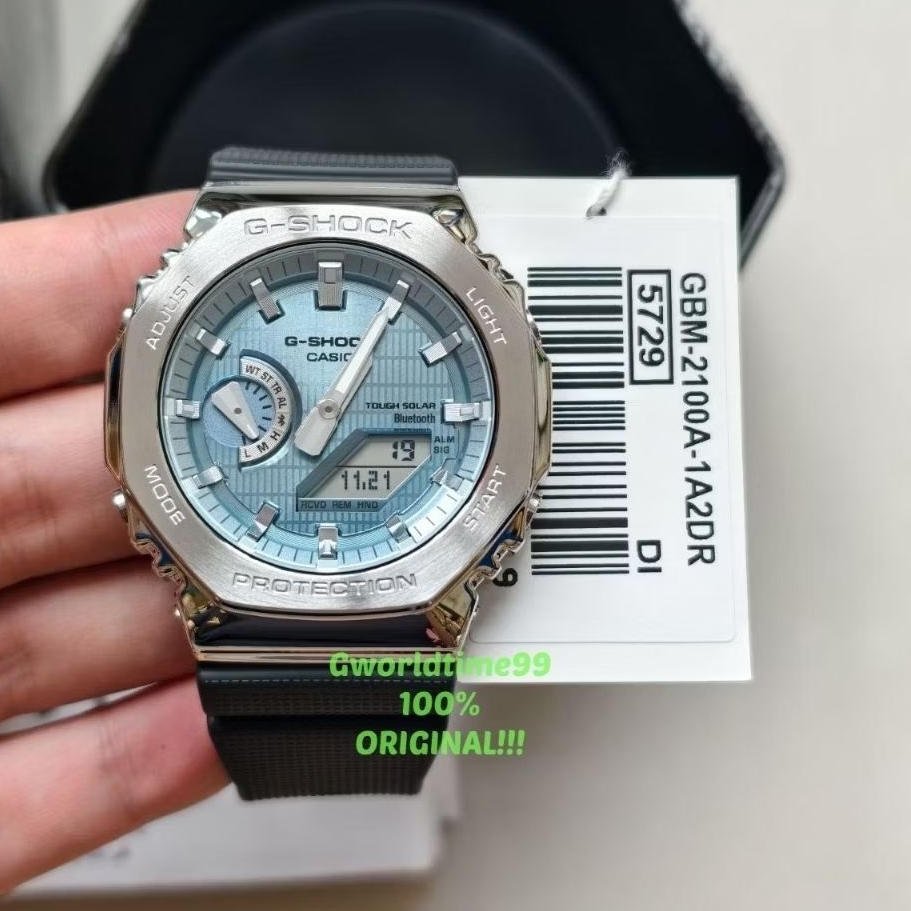 G-SHOCK ORIGINAL TOUGH SOLAR BLUETOOTH GBM-2100A-1A2/GBM-2100A-1A2DR/GBM-2100A/GBM2100A | Shopee ...
