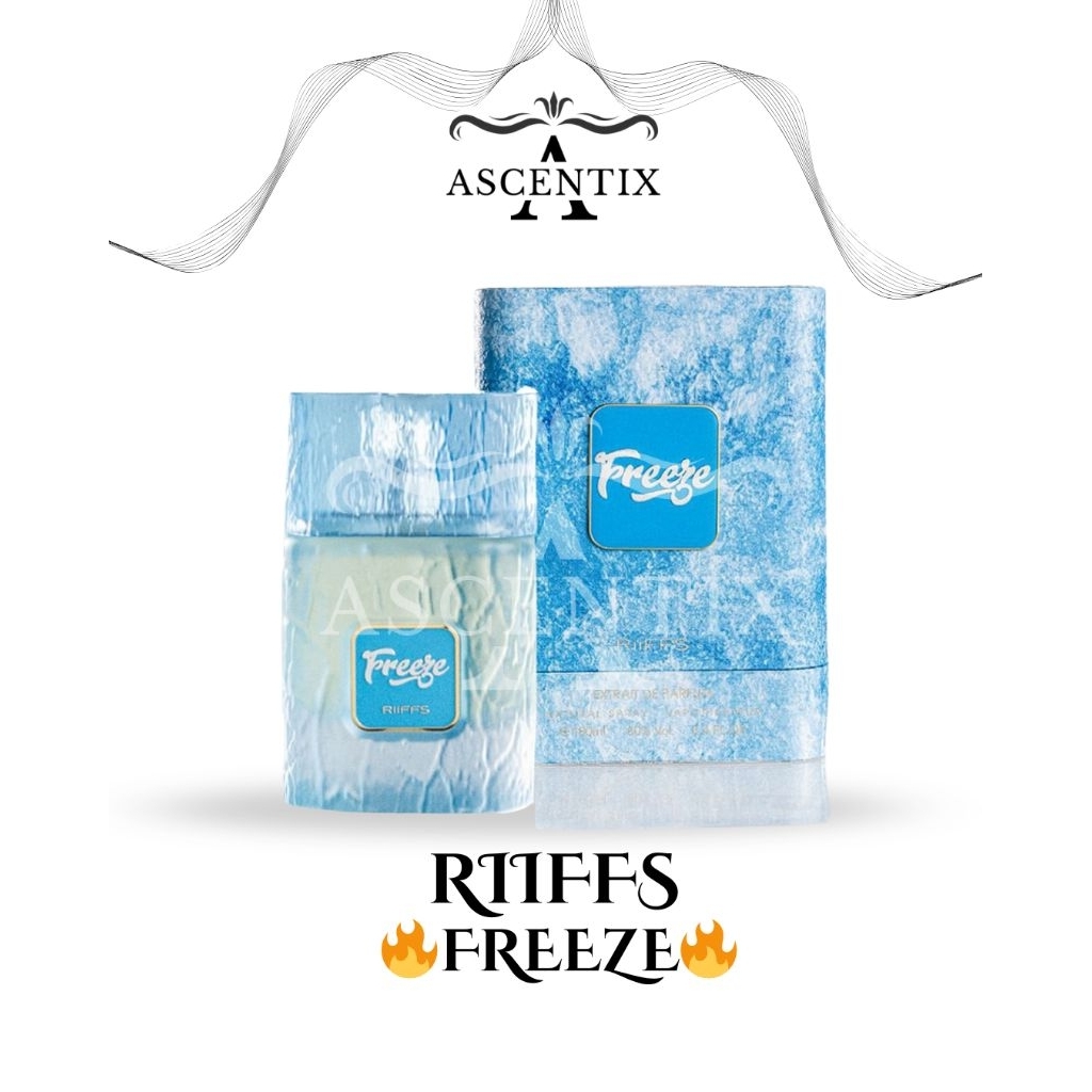 100%ORIGINAL🔥FREEZE BY RIIFFS 100ML EXTRAIT DE PARFUM FOR MEN | Shopee ...