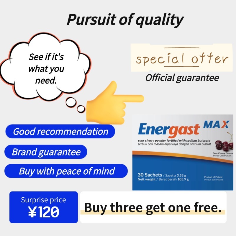 Activities 【Buy 3 Free 1】Energast Max 30 Sachets | Shopee Malaysia