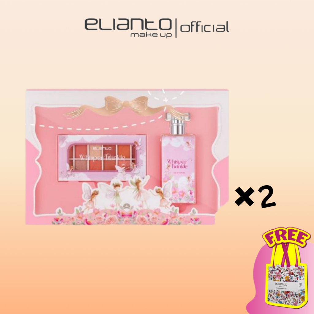 [Bundle Set] Elianto Whisper Twinkle Gift Set x2 FREE Eco Bag M ...