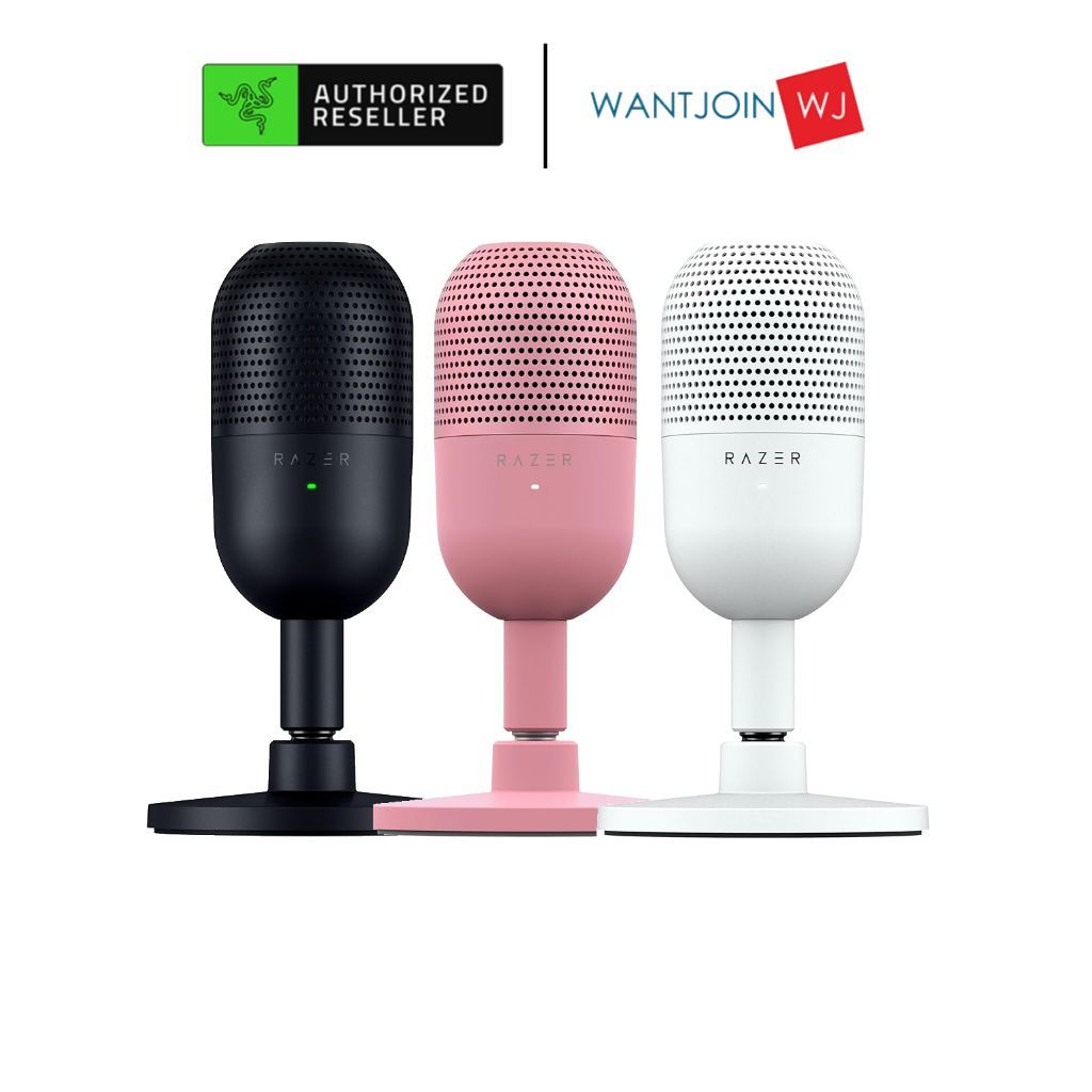 Razer Seiren V3 Mini Streaming Microphone | Tap-to-mute Sensor ...