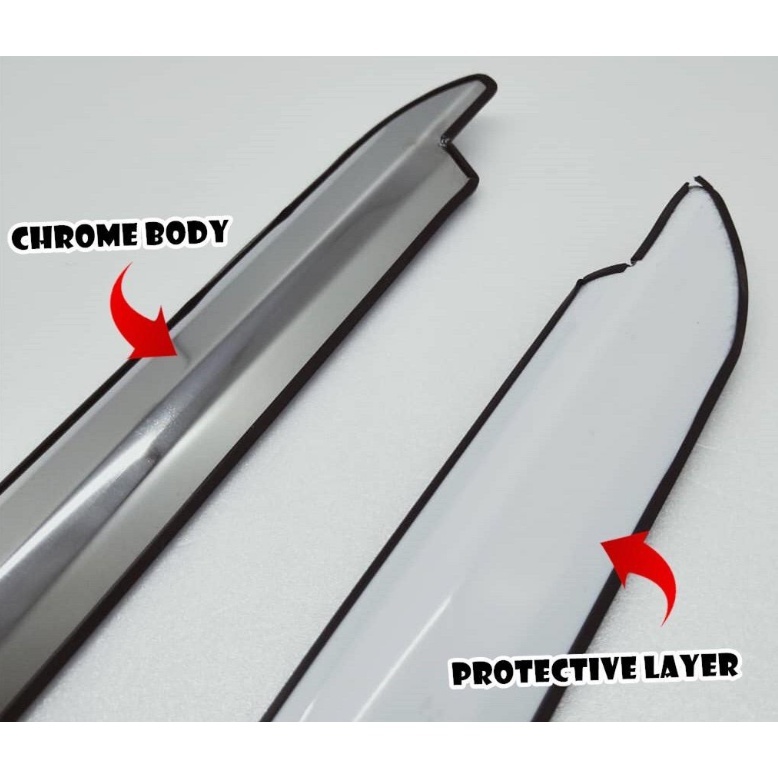 Hyundai Matrix 03' - 12' Window Trim Chrome Lining / Door Belt Moulding ...