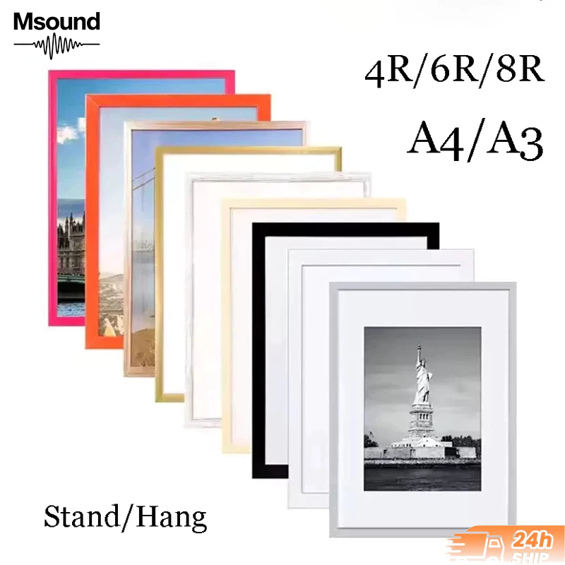 4R 6R 8R A4 11R A3 Poster Certificate Photo Frame Wall Picture Frame ...