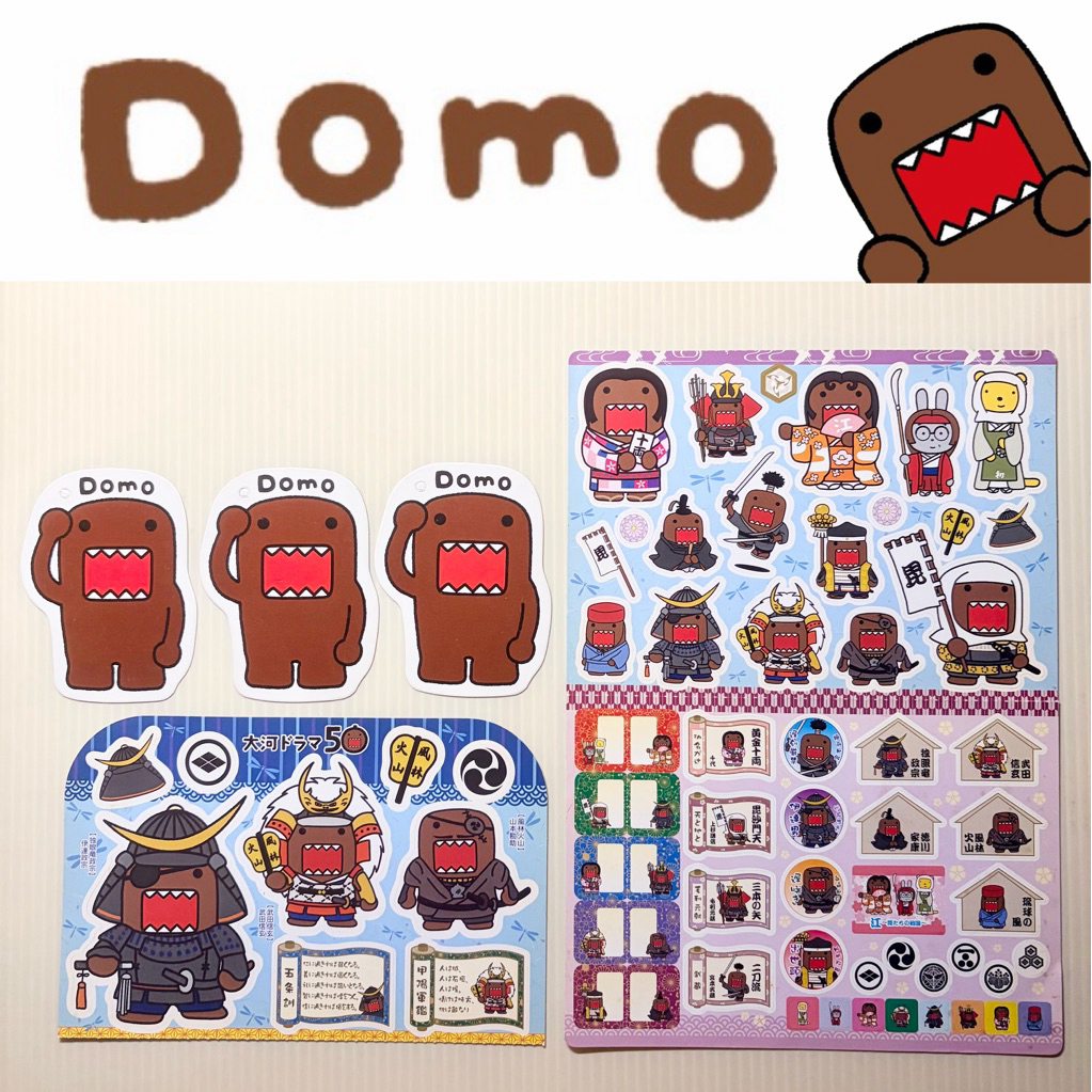 Original Domo-kun Stickers | Shopee Malaysia