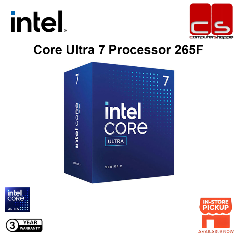 Intel Core Ultra 7 265F (2.4 GHz / 5.3 GHz) 20 Cores LGA1851 | Shopee ...