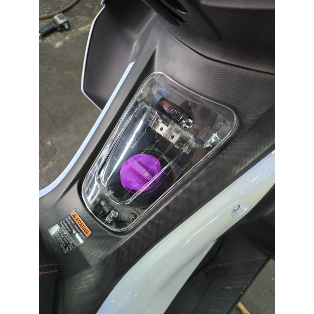 KAMUI Racing Yamaha Nvx V2 Tank Cap Transparent @ Petrol Cap Colour ...