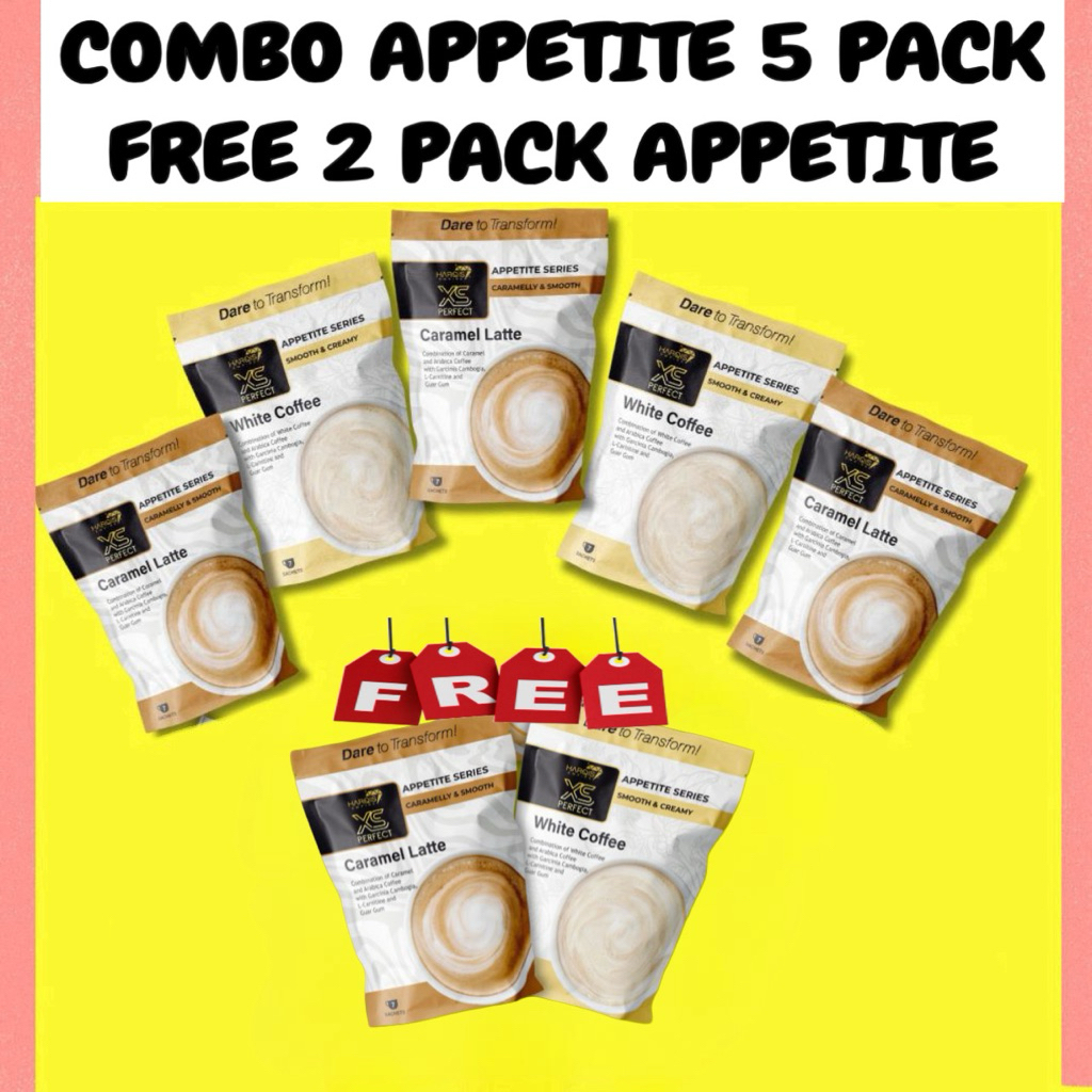 XS PERFECT | COMBO 5 BOX APPETITE SERIES FREE 2 BOX APPETITE | Shopee ...