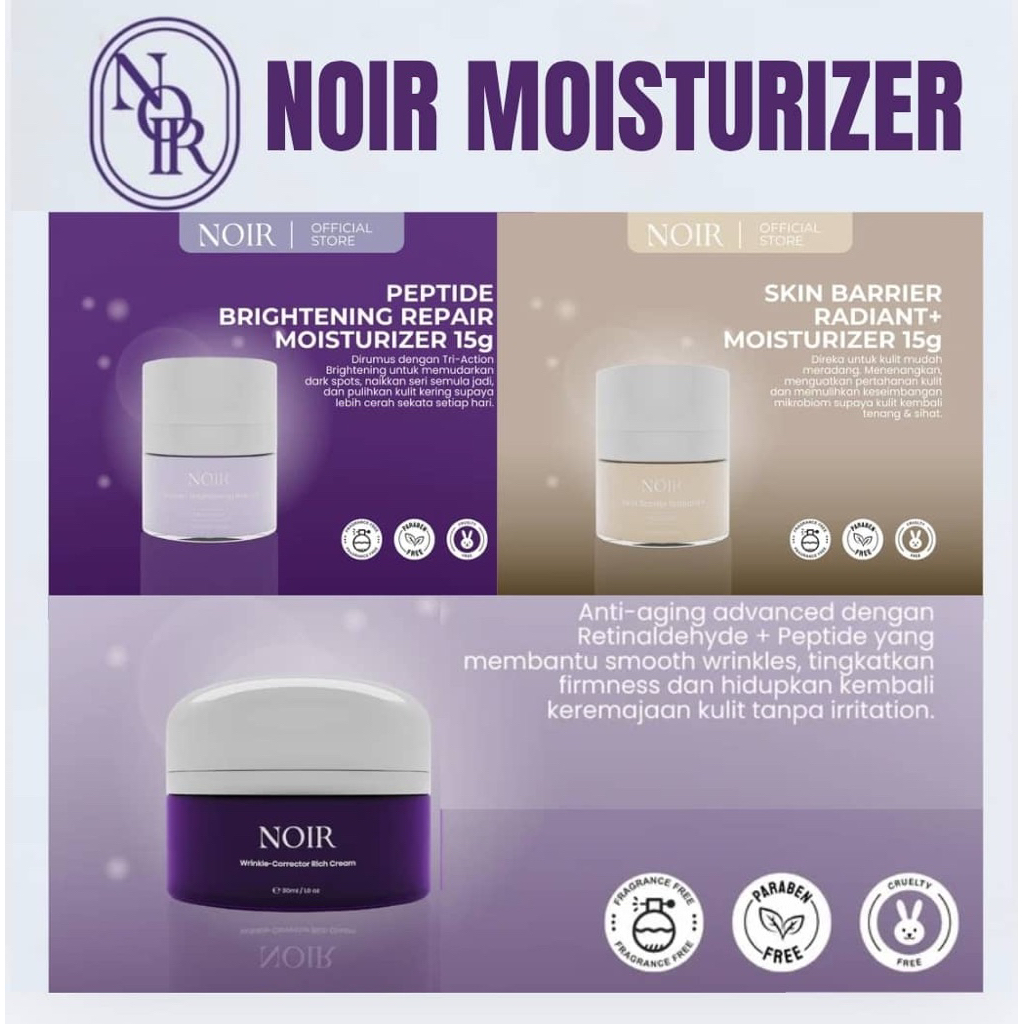WHITENING GEL HYDRANT (MOISTURIZER) NOIR🔥 Advanced Formula 💜 | Shopee ...