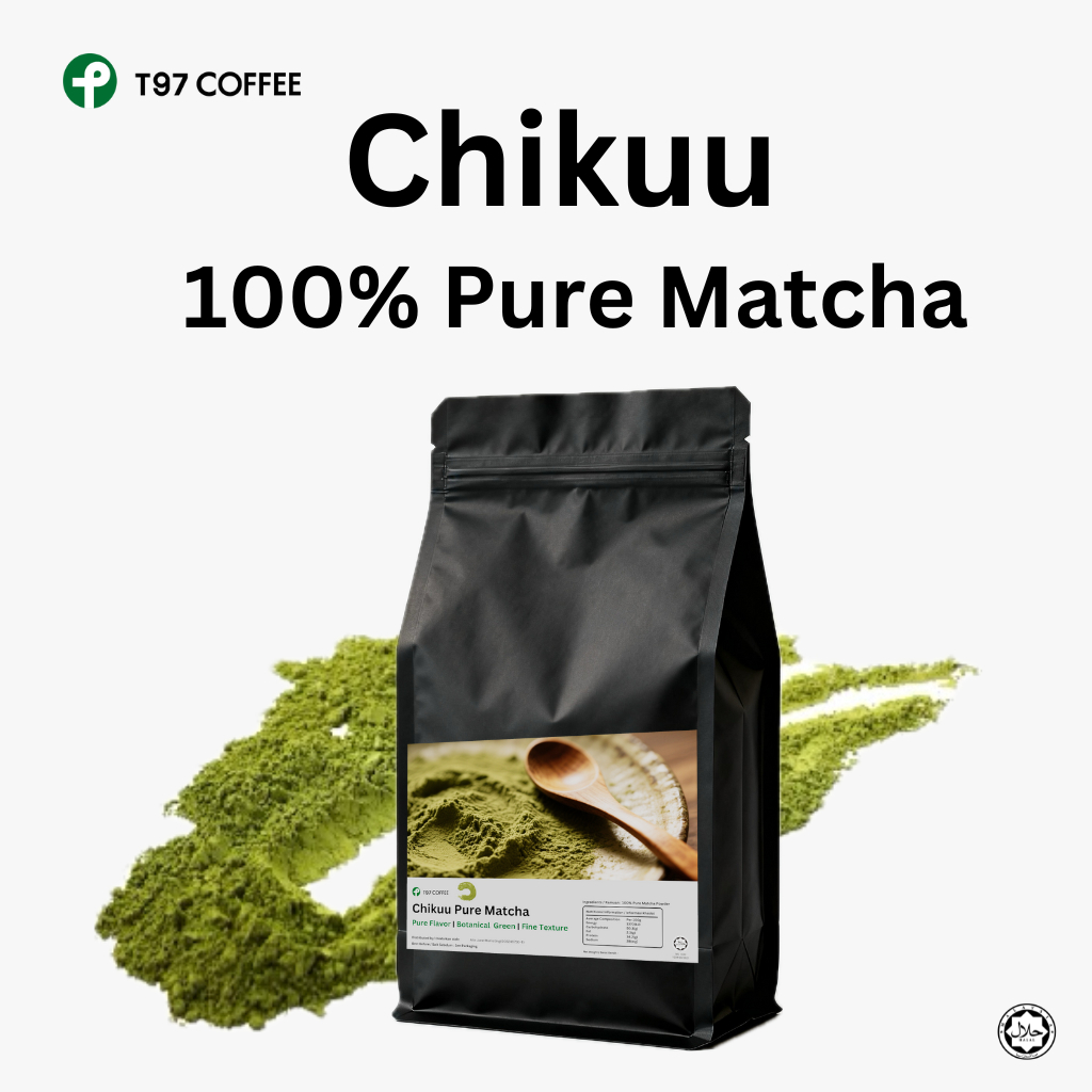 Chikuu Pure Matcha Powder 100g/200g Halal 100% Pure Matcha Dari Jepun ...