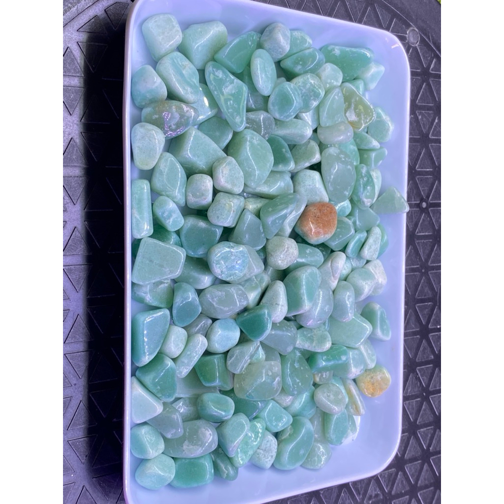 Natural Larimar crystal quartz (拉利玛/海纹石) - 350g | Shopee Malaysia