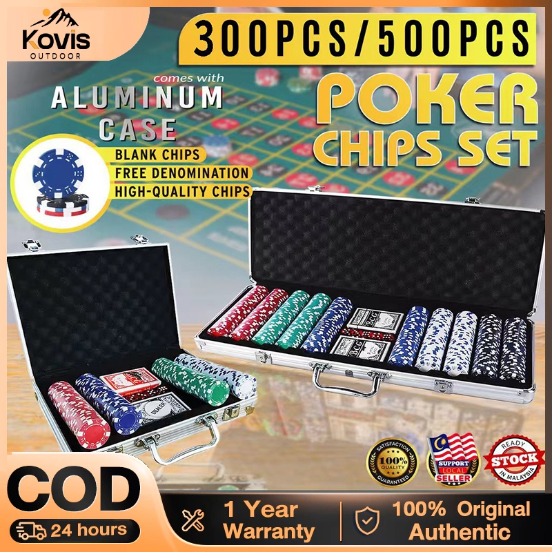 【Kovis】Customizable 300/500PCS Ceramic Texas Holdem Poker Chips ...
