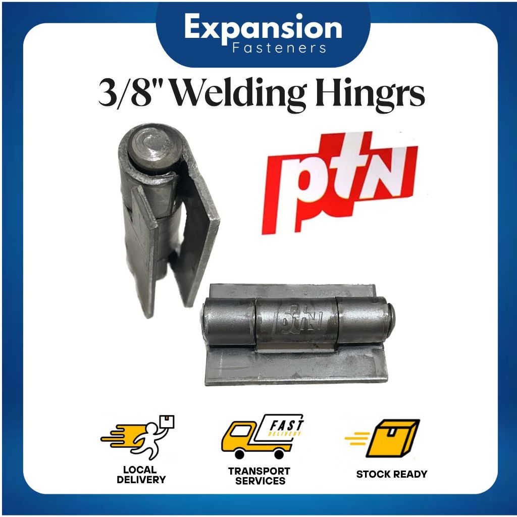 PTN 3/8" Welding Hinge / Ensel Welding Pintu /Butterfly Welding Hinges ...