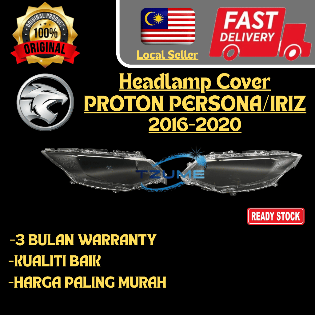 Proton Persona (2016-2020) Year / Proton Iris (2019-2020) Headlight ...