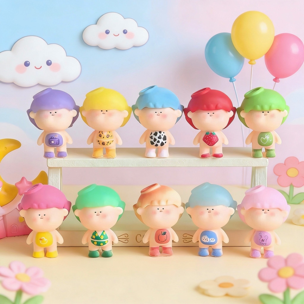 可爱宝宝莉莉丝系列整套10个 Cute Baby Lilith Figure Series Full Set 10 Pcs | Shopee ...