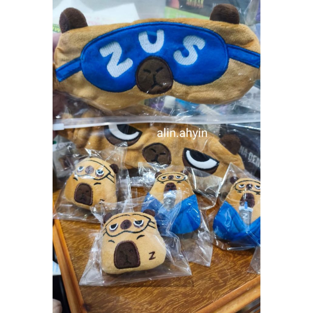 Zus Chocolate Chubby Bara Series - Plushie Pop Socket / Eye Mask ...