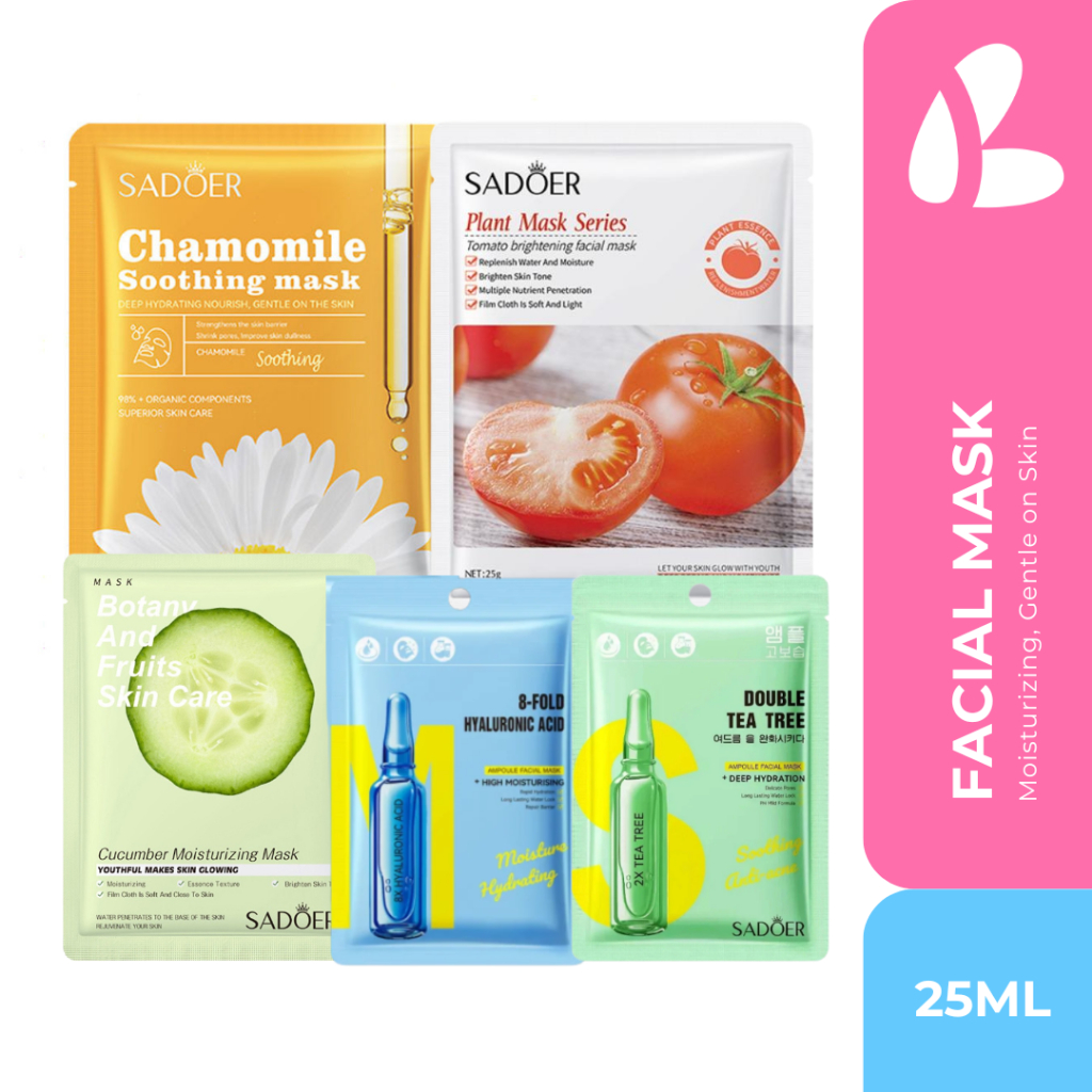 SADOER Facial Mask (25ML) | Shopee Malaysia