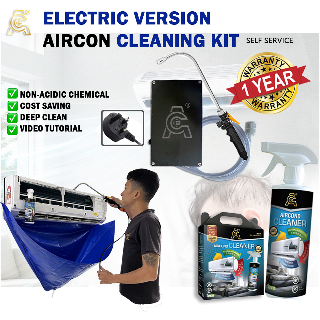 ACE Electric Sprayer Non-chemical Aircond Cleaner Kit (4th Gen ...