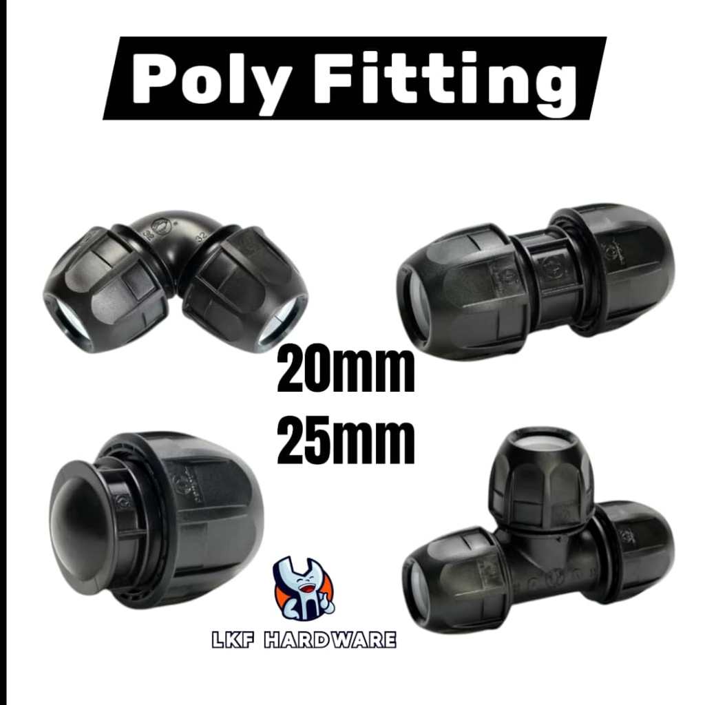 Poly Fitting Poly Pipe Connector HDPE Poly Fitting Smart Coupler Elbow ...
