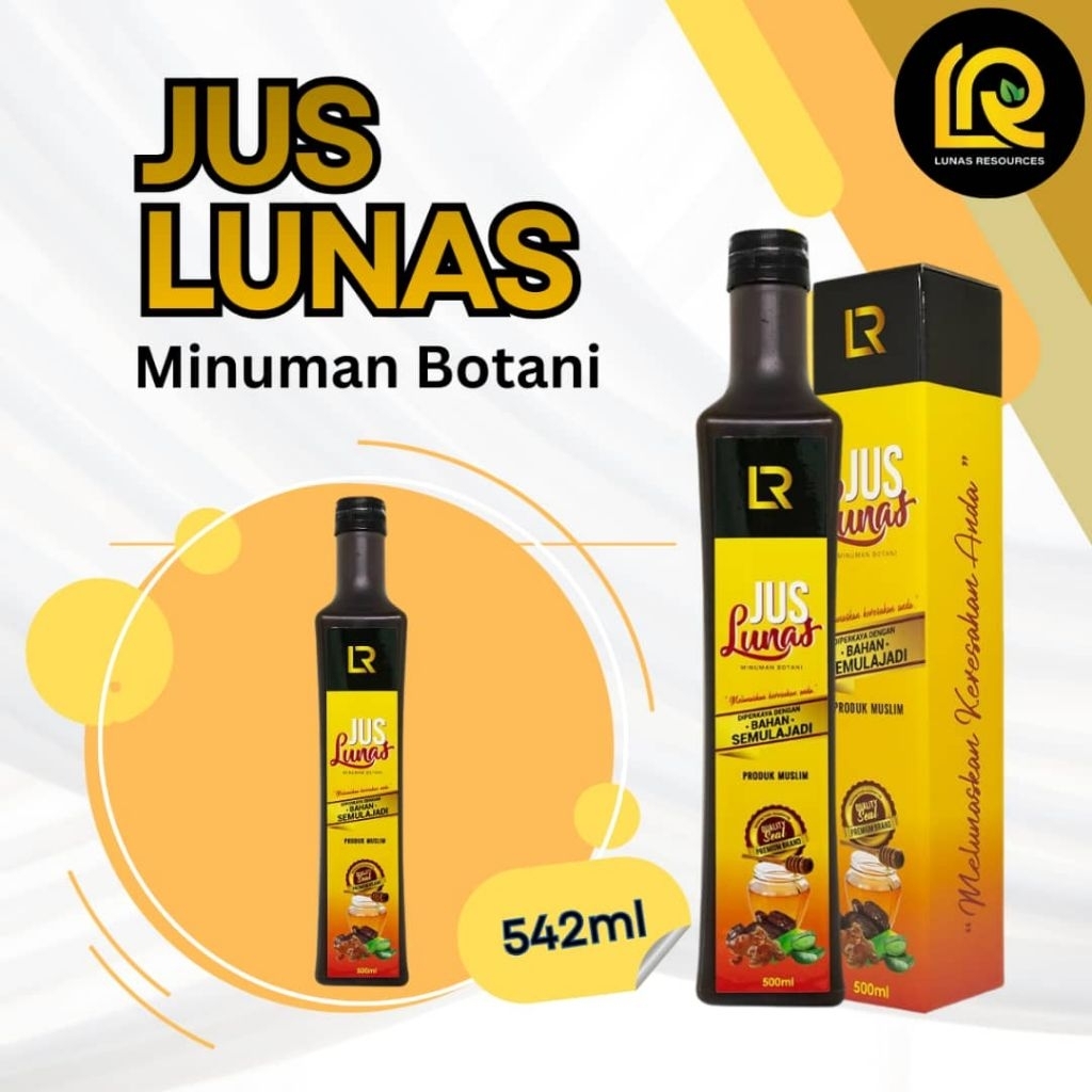 Jus Lunas Penawar Ketom Ciktom Tebu Pahit Sakit Badan Sendi Saraf ...