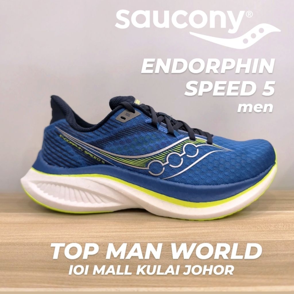 Saucony Endorphin Speed 5 men / LAPIS NAVY / NYLON PLATE RUNNING SHOE ...