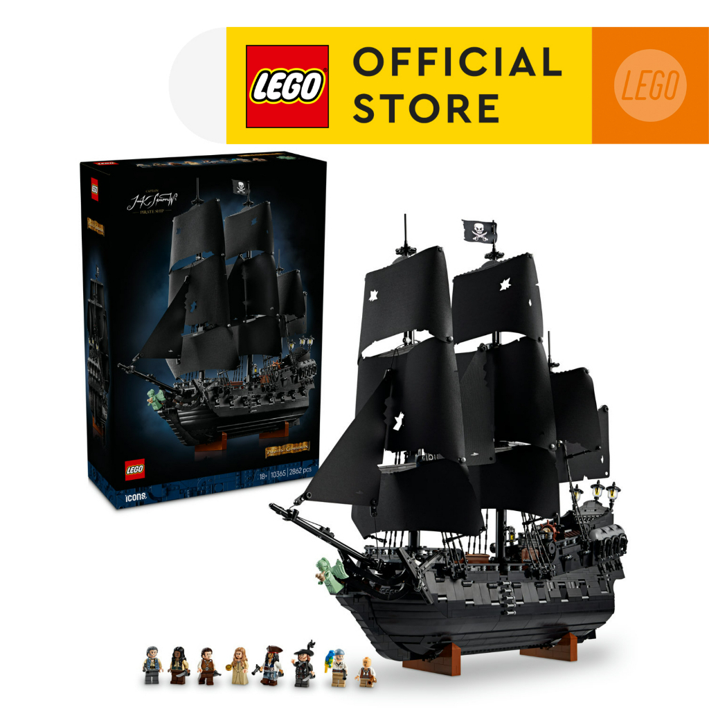 LEGO Icons 10365 Captain Jack Sparrow's Pirate Ship (2862 Pieces ...