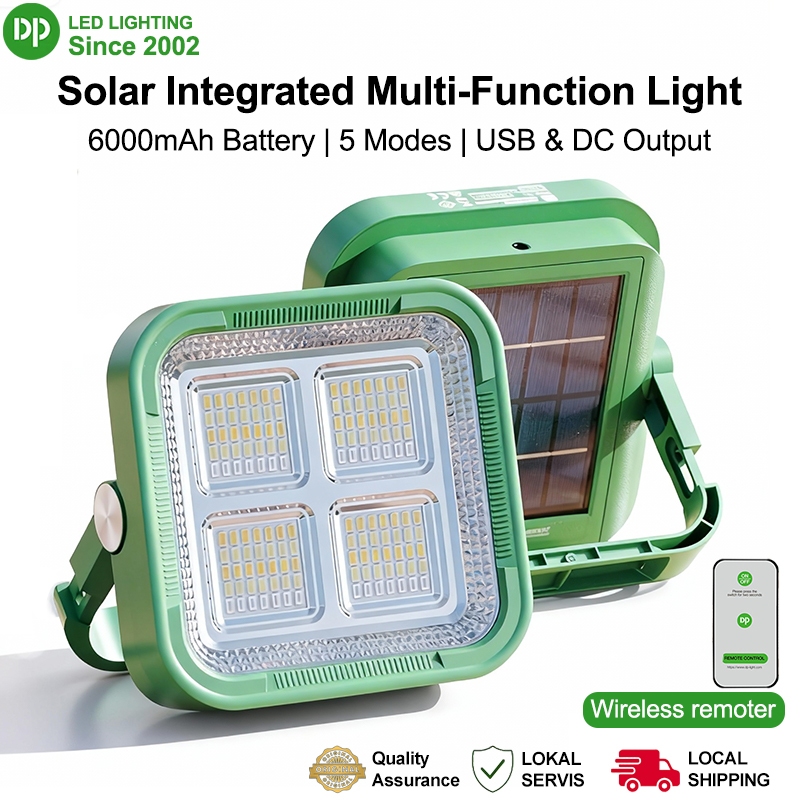 DP Solar Multifunction Portable LED Work Light, High Brightness ...