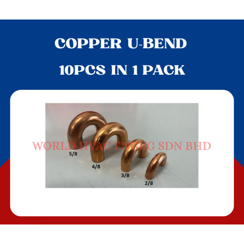 10 PCS/PACK COPPER U BEND AIR CONDITIONER (2/8, 3/8, 4/8, 5/8) | Shopee ...
