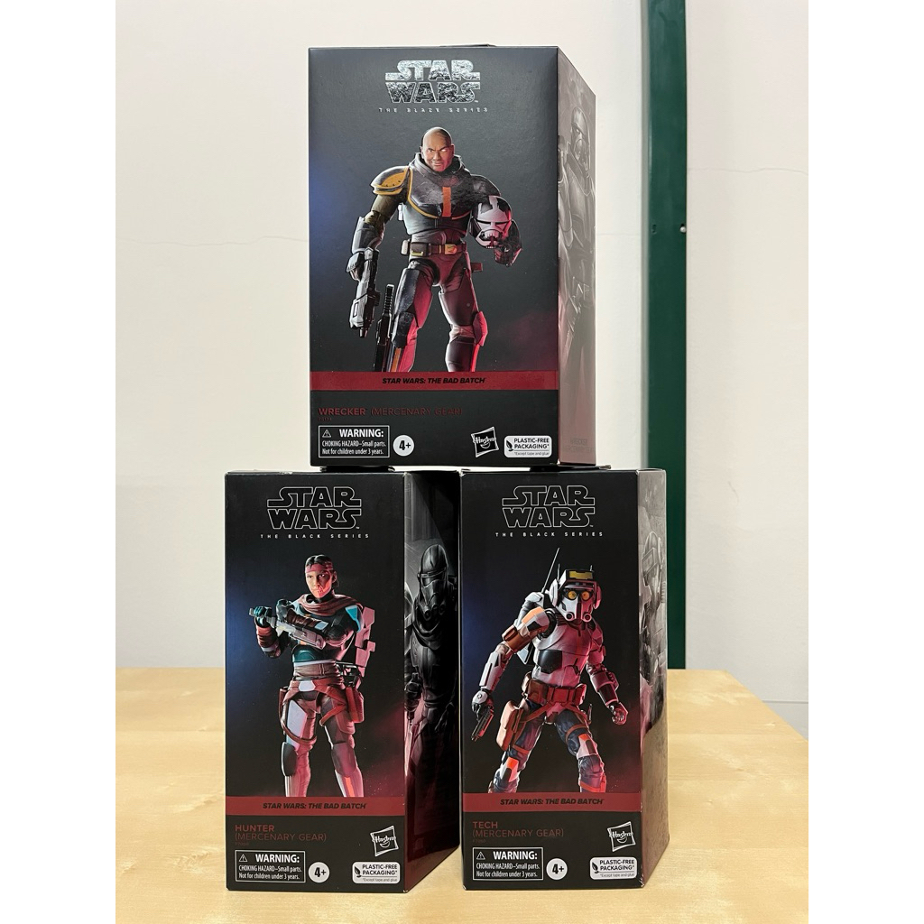 Star Wars The Black Series Wrecker Hunter Tech 6 Inch Bad Batch ...