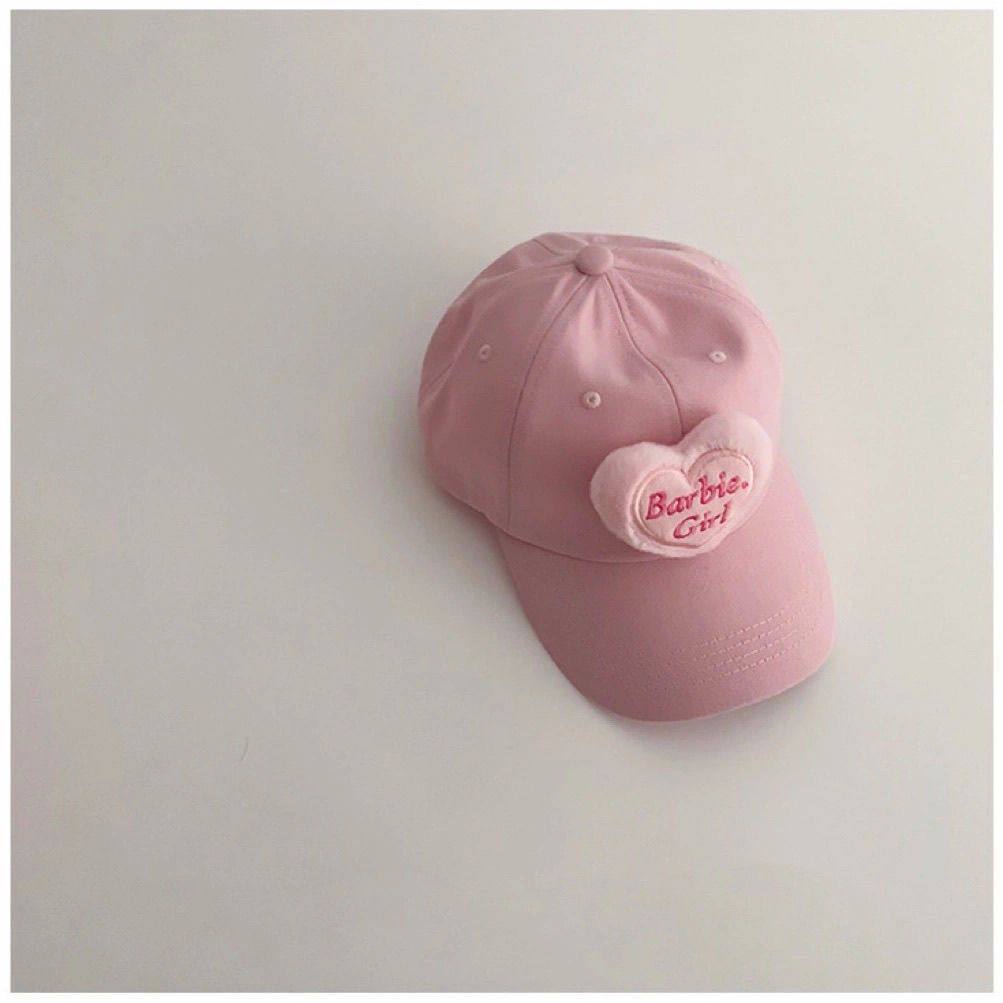 Ready Stock！Kids Pink Love Barbie Cap 51-54cm(3-10 years old ...
