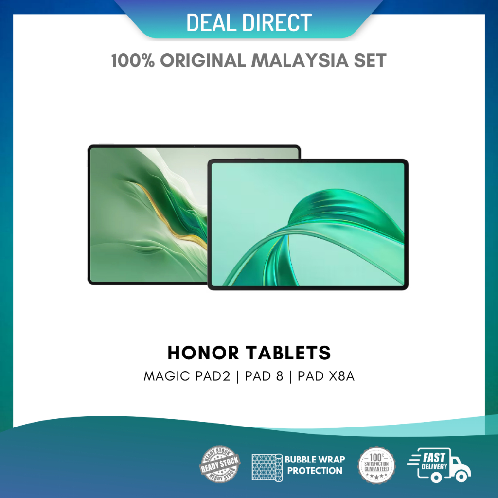 [ DEMO / DISPLAY SET ] HONOR Magic Pad 2 | Pad X8a Kids | Pad 8 ...