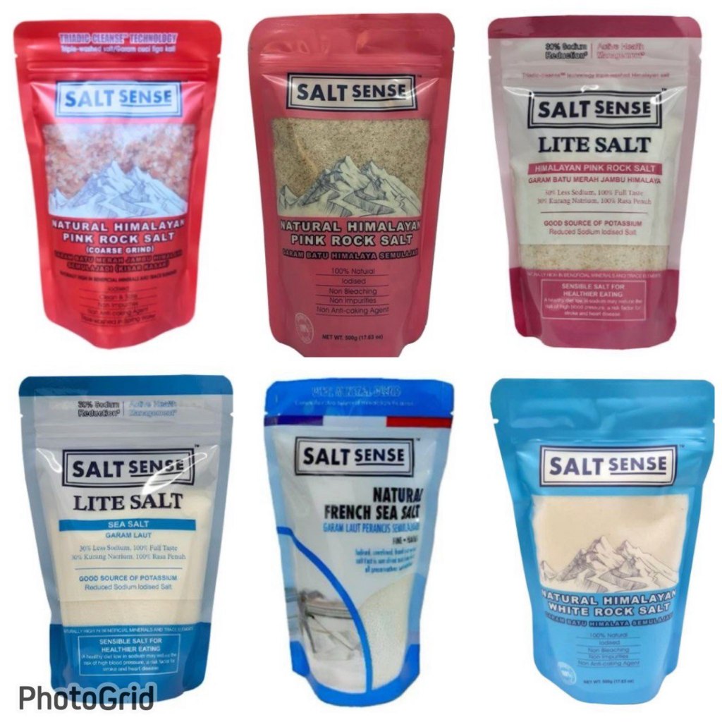 SALT SENSE-Natural Himalayan Pink Coarse Salt/Pink Rock Salt/White Rock ...
