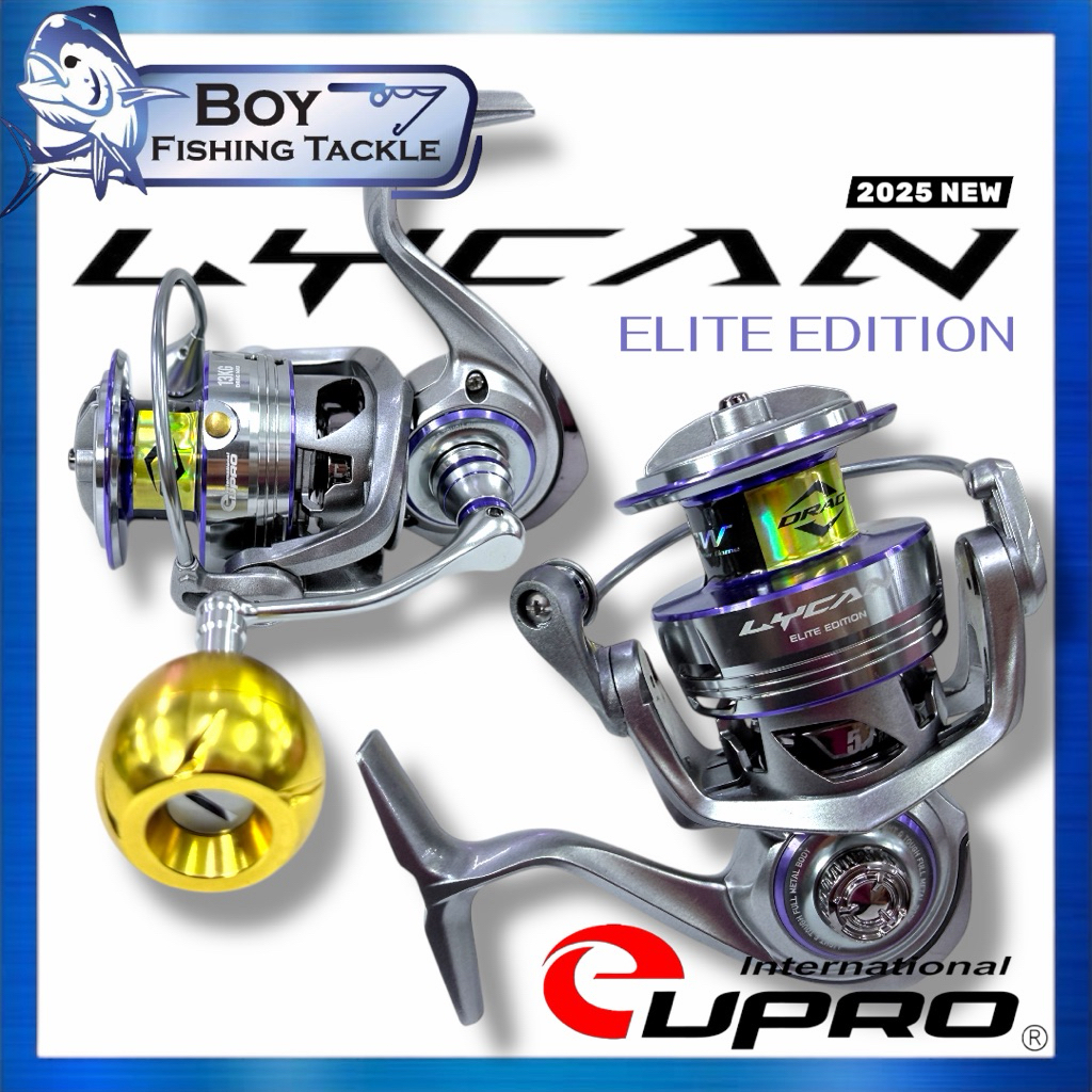 2025 EUPRO LYCAN ELITE EDITION SALTWATER SPINNING REEL FULL METAL BODY ...