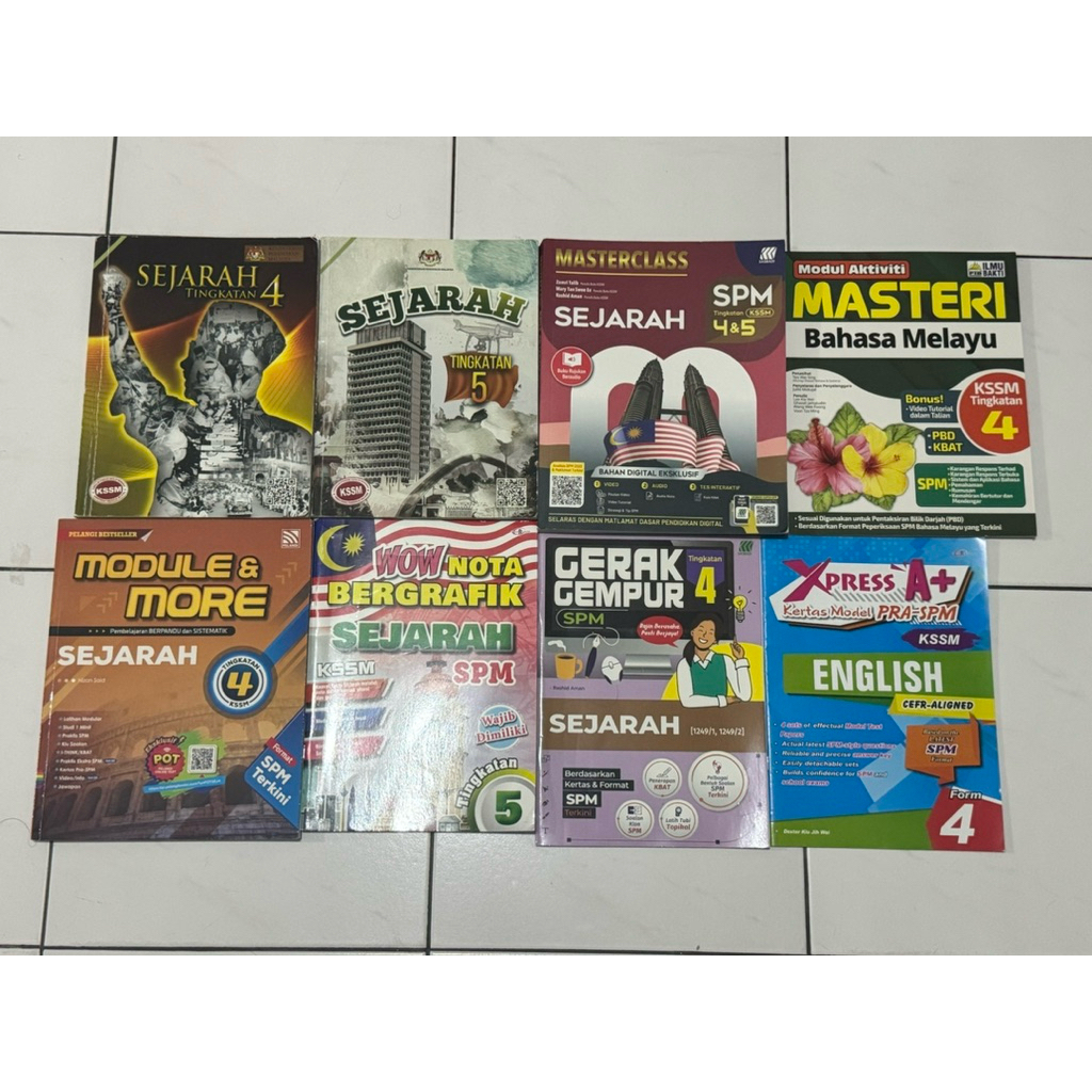 Sejarah Bahasa Melayu English Biology Physics Chemistry Add Math ...