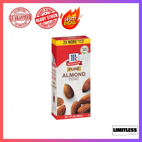 McCormick Pure Almond Extract (59ml) | Shopee Malaysia