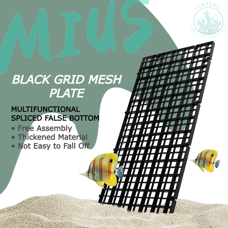Mius Black Grid Mesh Plate | For Rainforest System | Shopee Malaysia