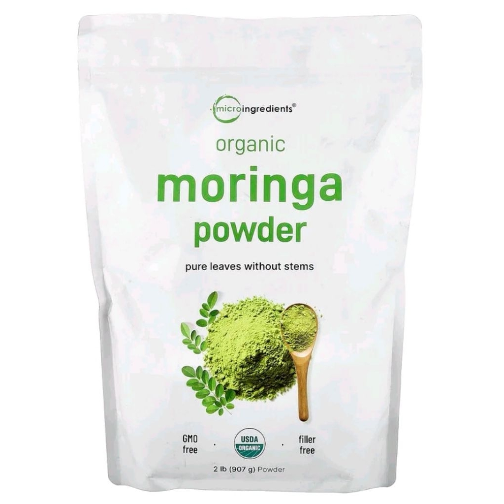 Micro Ingredients, Organic Moringa Powder, 2 lb (907 g) | Shopee Malaysia