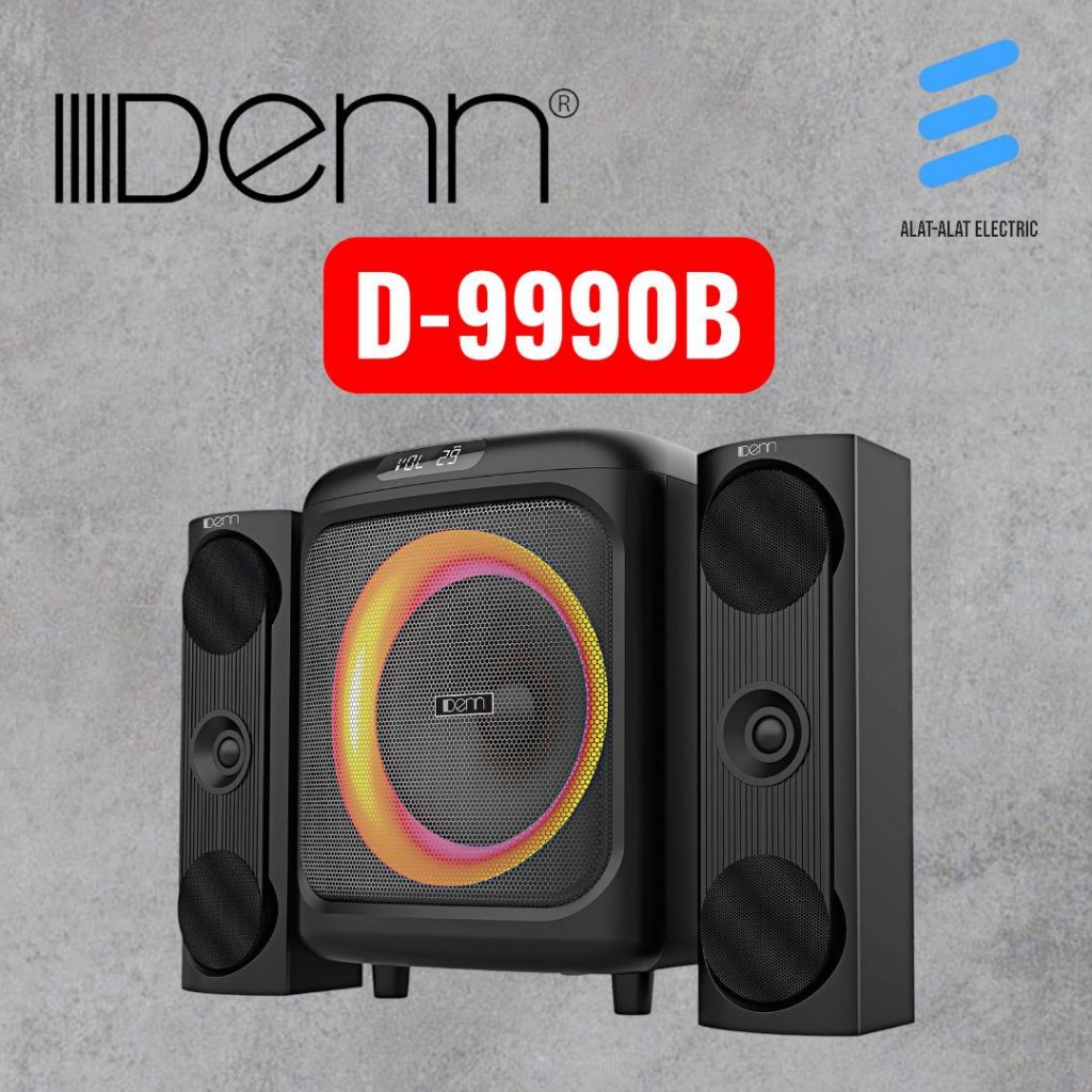 Denn Multi Player 8" Full Features 2.1 PC Audio | Shopee Malaysia