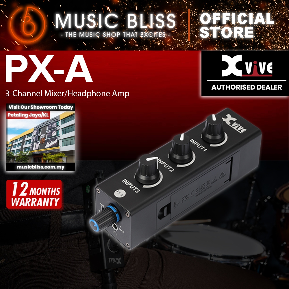 Xvive PX-A Mixer/Headphone Amplifier (PXA) | Shopee Malaysia