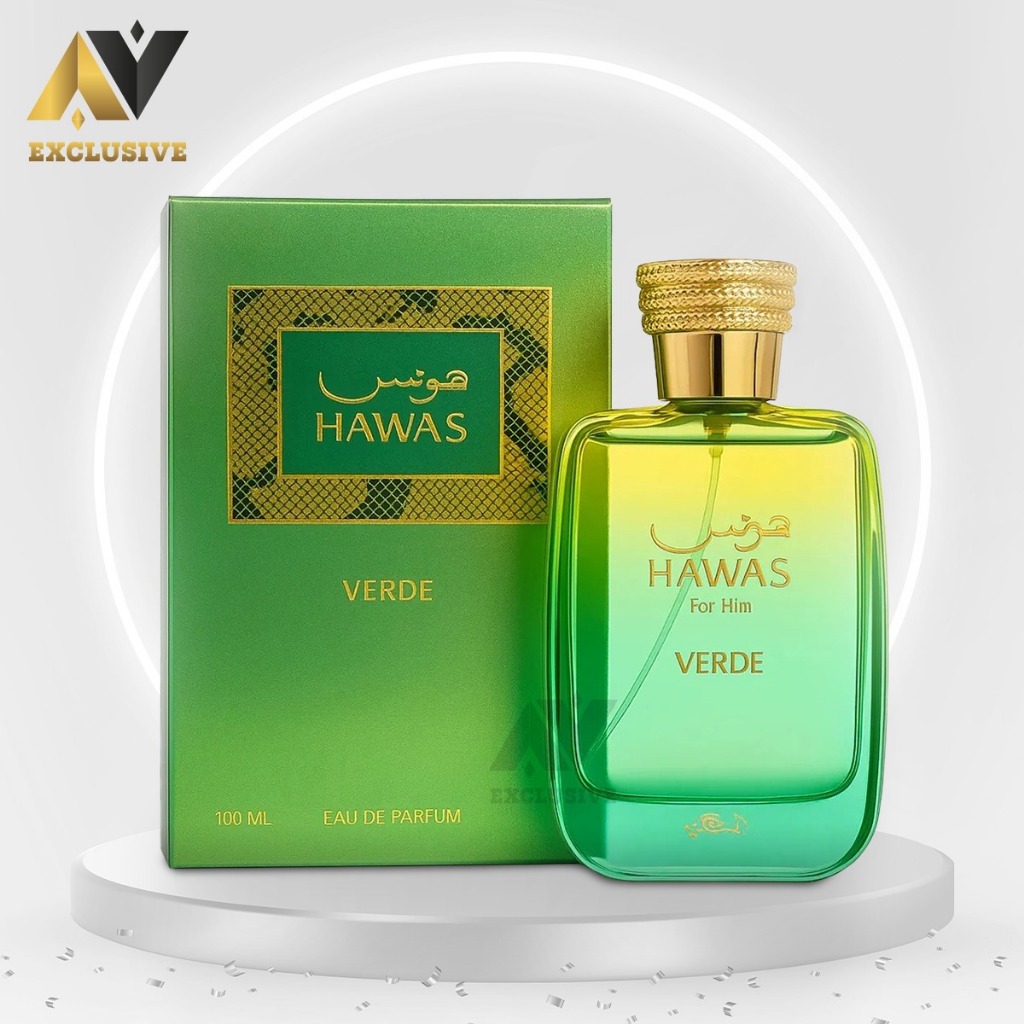 Hawas Verde Rasasi Perfume Original For Men 100ml EDP | Shopee Malaysia