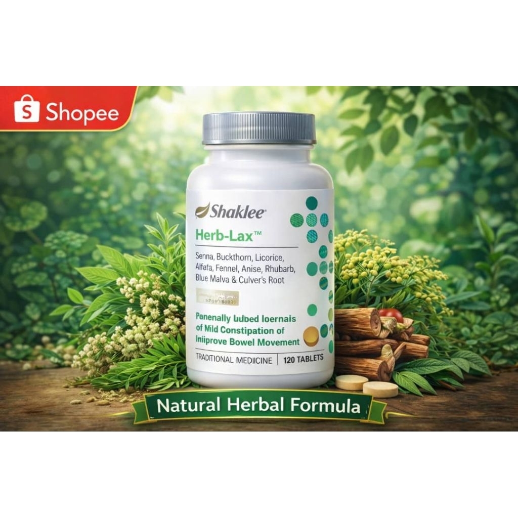 100% Original Herb Lax (120 Tablets) Shaklee Herb - Lax | Shopee Malaysia