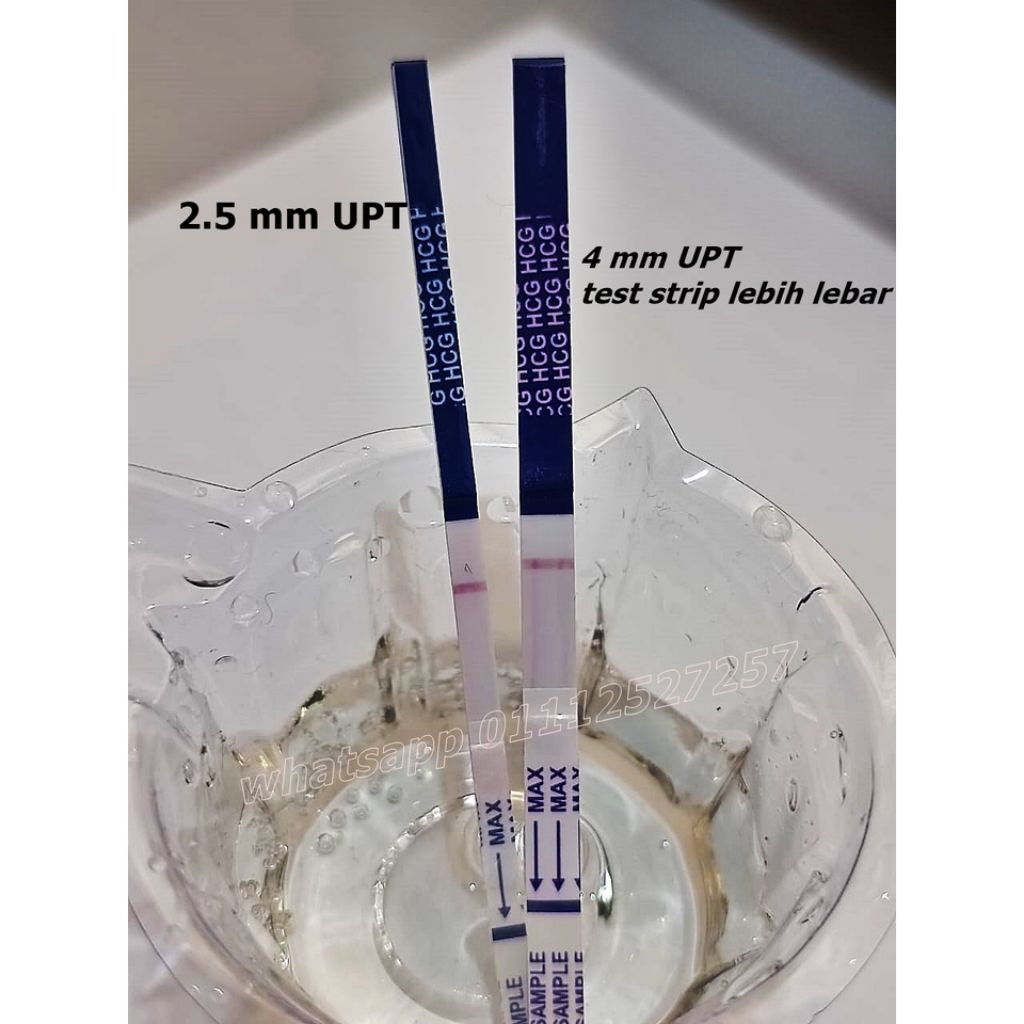 Premium paper test UPT 4mm width size test kehamilan exp 2027 | Shopee ...