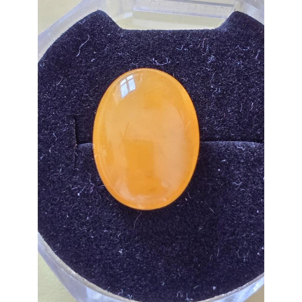 N00210 Batu permata Calcite Oren semula jadi,berasal dari China ...